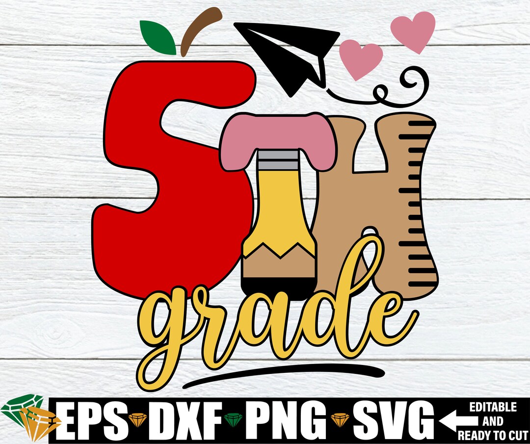 5th Grade, 5th Grade Teacher Shirt Svg, First Day of Fifth Grade Shirt ...