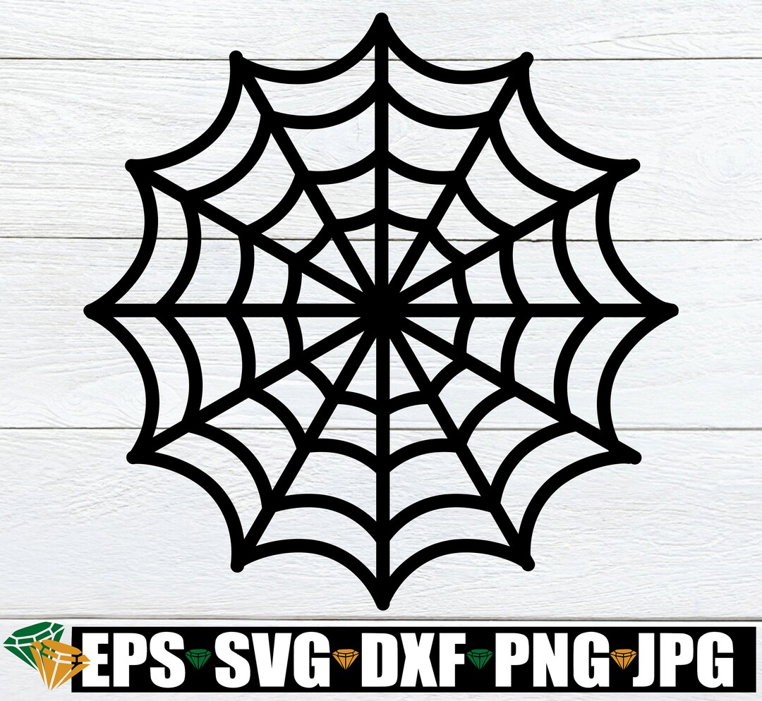 Spiderweb Svg, Halloween Decor Svg, Halloween Clipart Svg, Spiderweb ...