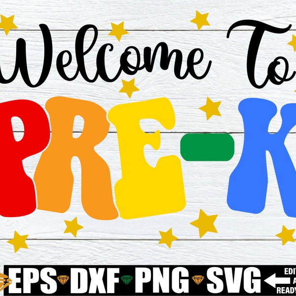 Welcome to Preschool Sign - Etsy