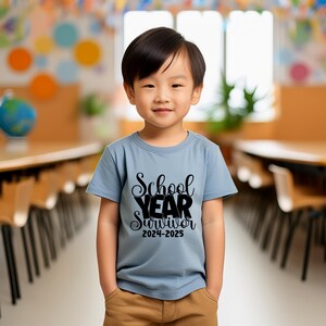 2024-2025 School Year Survivor, Funny Teacher End of the Year Shirt Svg ...