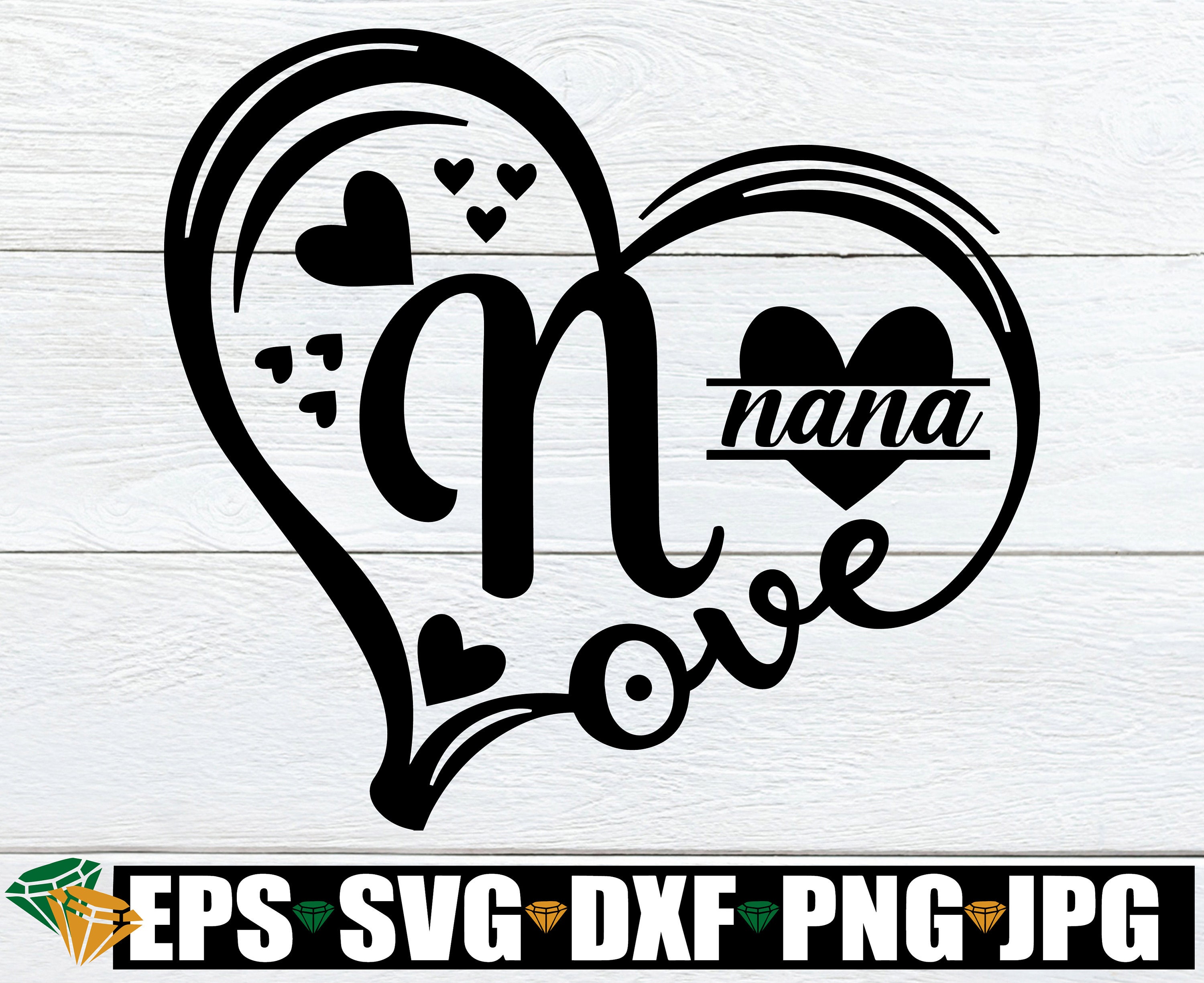 Nana Svg Mother's Day Svg Mother's Day Svg for Nana - Etsy