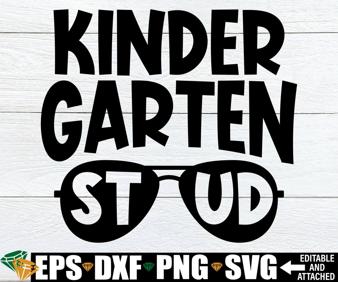Boys Kindergarten Svg, Kindergarten Stud Svg Png Dxf, Kindergarten Svg ...