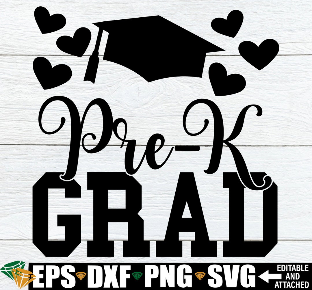 Pre-k Grad, Girls Pre-k Graduation Shirt Svg, Pre-k Grad Shirt Svg, Pre ...