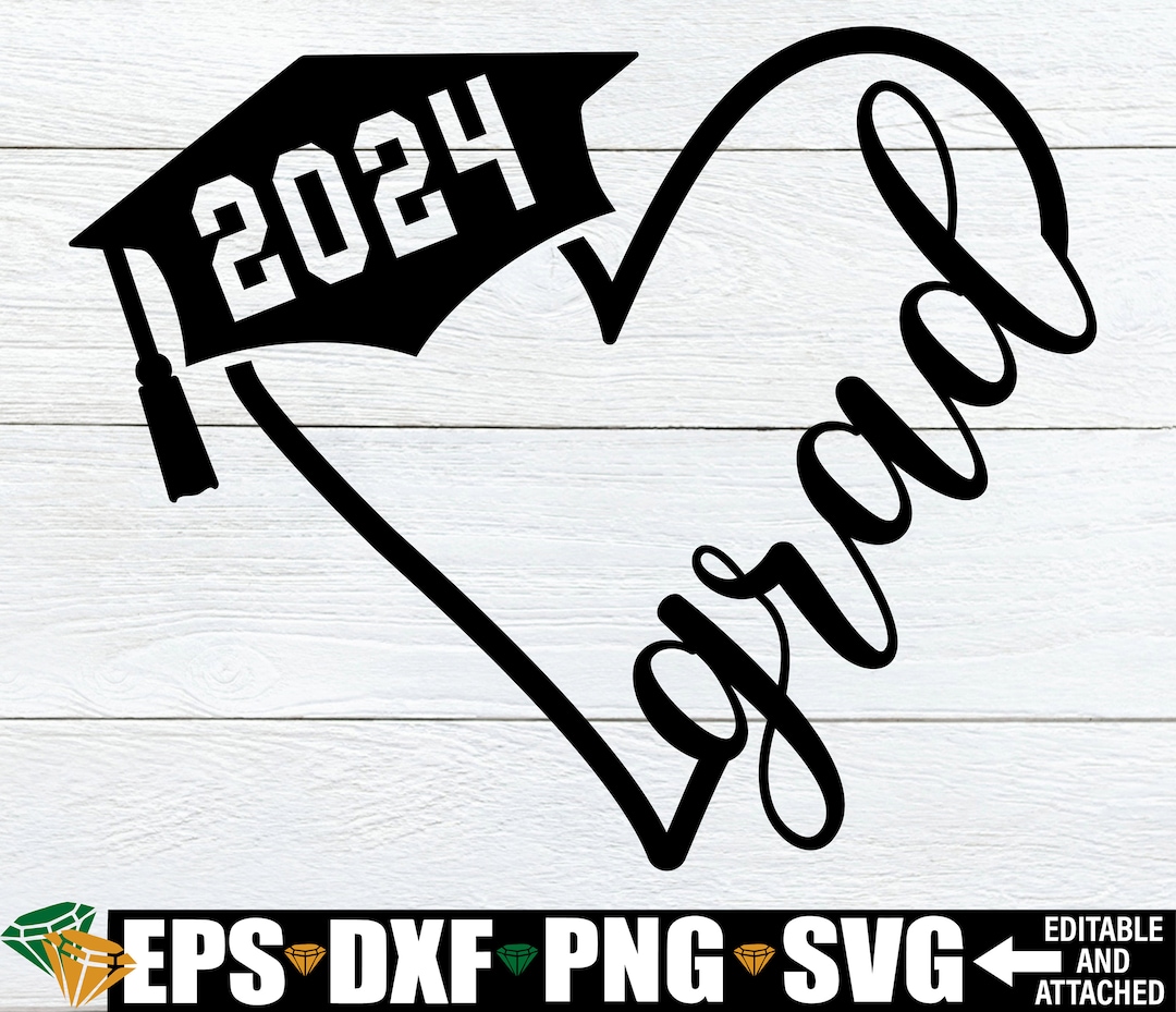 2024 Grad Svg, 2024 Graduation Svg, Graduation Svg, Graduation Clipart ...
