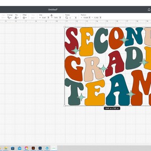 Second Grade Team, Matching Second Grade Team Shirts SVG, Matching 2nd ...