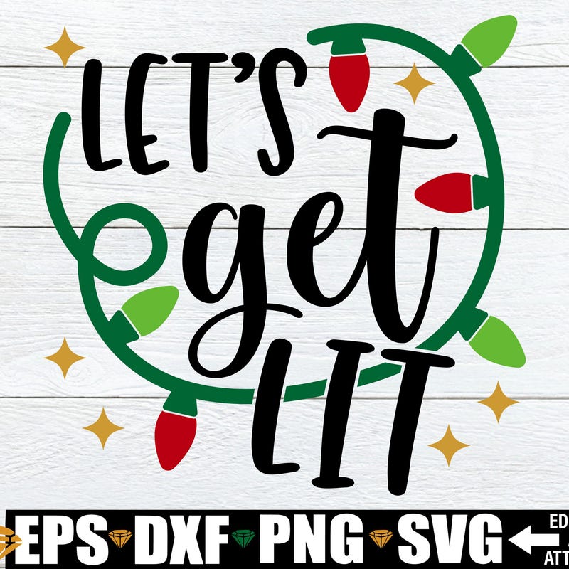 Lit Svg - Etsy