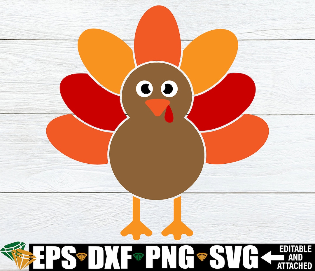 Thanksgiving Turkey Svg, Turkey Clipart, Thanksgiving Turkey Vector ...