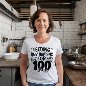 Feeding Tiny Humans for 100 Days, Cafeteria 100 Days of School, Lunch ...