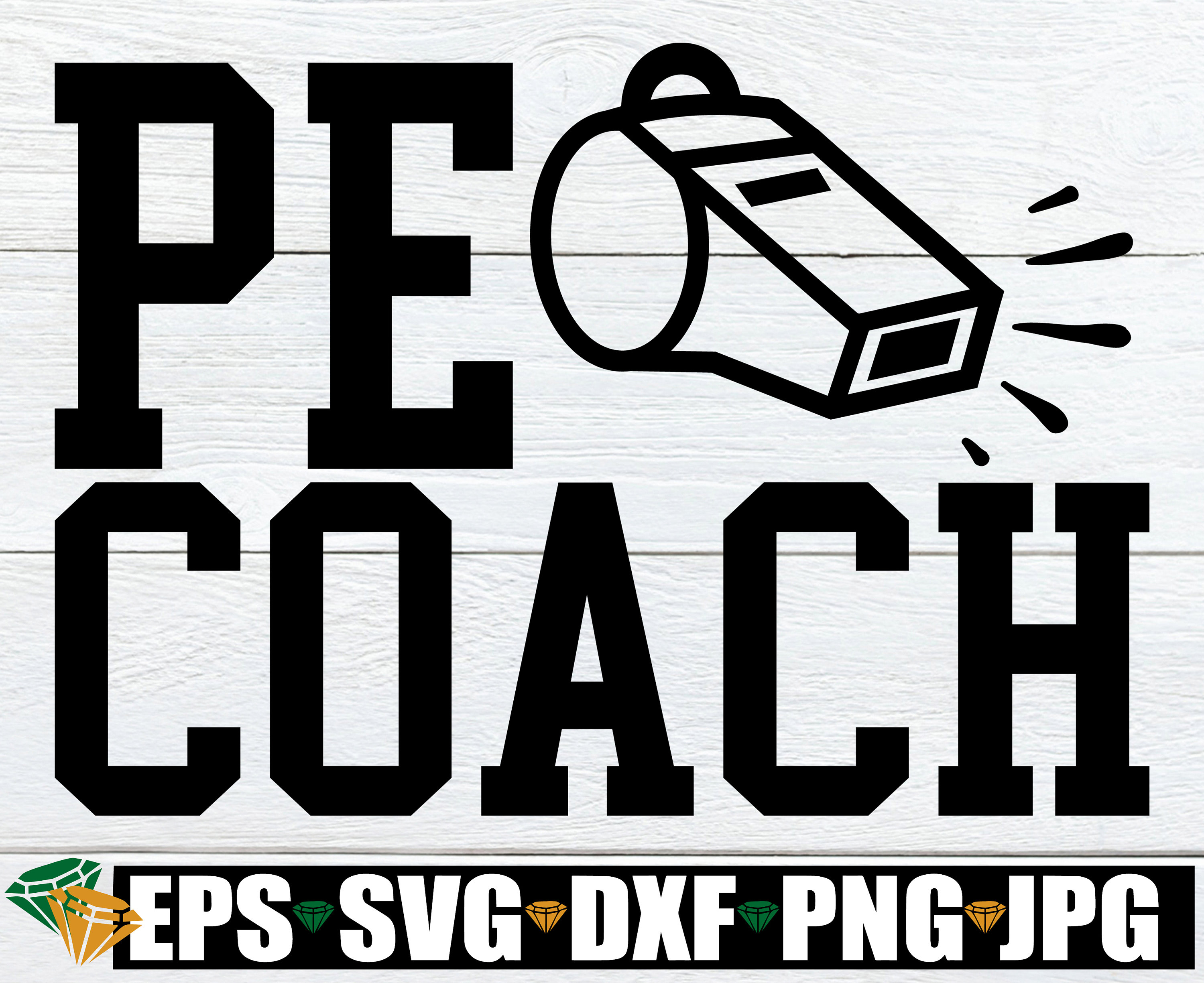 PE Coach PE Teacher Teacher Appreciation PE Teacher - Etsy