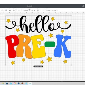 Hello Pre-k, First Day of Pre-k Shirt SVG, Pre-k Svg, First Day of ...