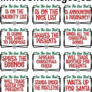 Matching Family Christmas Bundle SVG, Matching Family Christmas Shirts ...