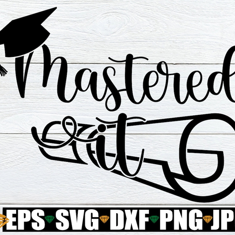 Masters Degree Svg - Etsy UK