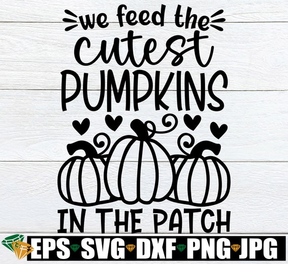 We Feed the Cutest Pumpkins in the Patch Thanksgiving Student - Etsy