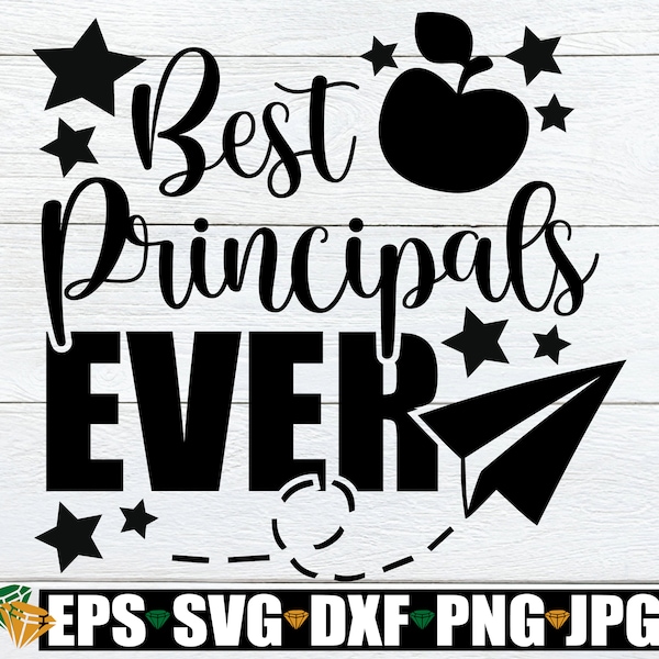Best principal ever svg - Etsy España
