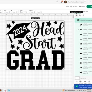 Head Stard Grad, Headstart Graduation Svg, Head Start Graduation Shirt ...