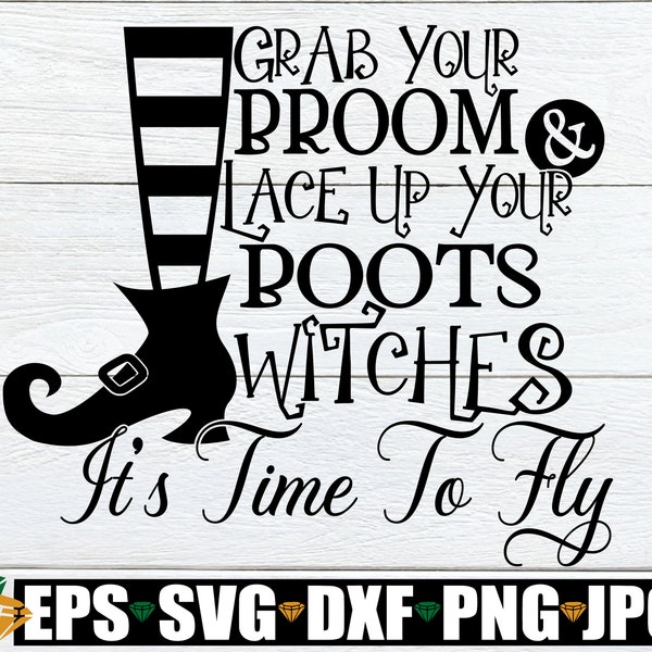Witch Boots Svg - Etsy