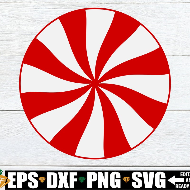 Peppermint Svg - Etsy