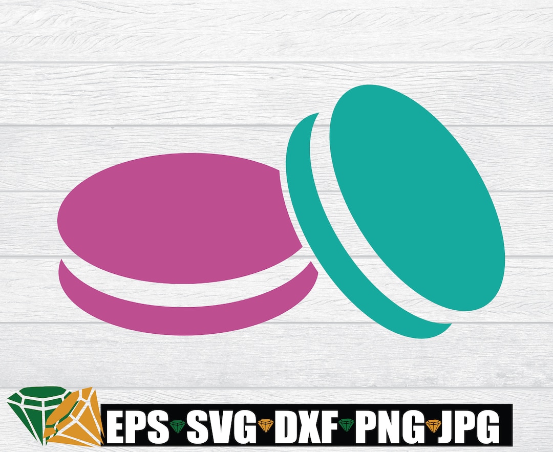 Macaron. Macaroon. Macaron Svg. French Pastries. French Macarons ...