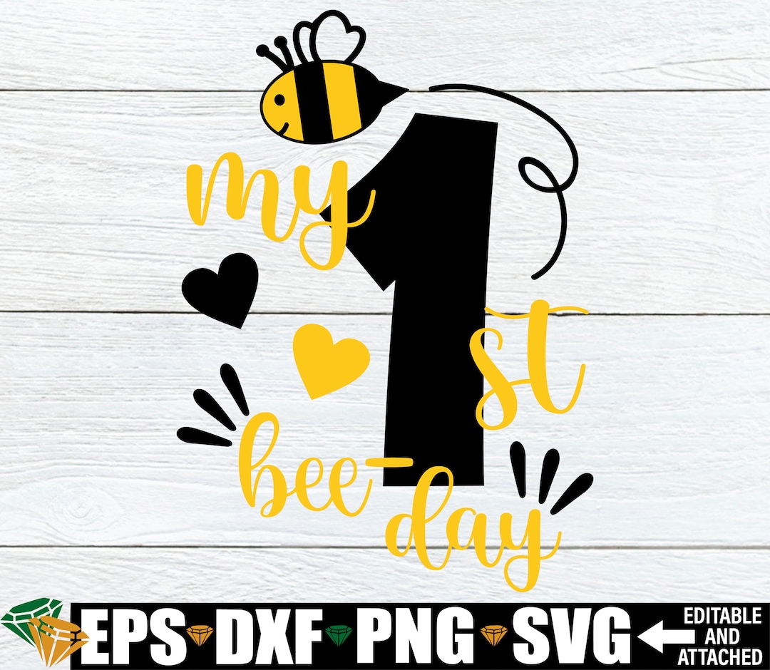 My 1st Bee-day, First Birthday, 1st Birthday, Cute 1st Birthday, Cute ...