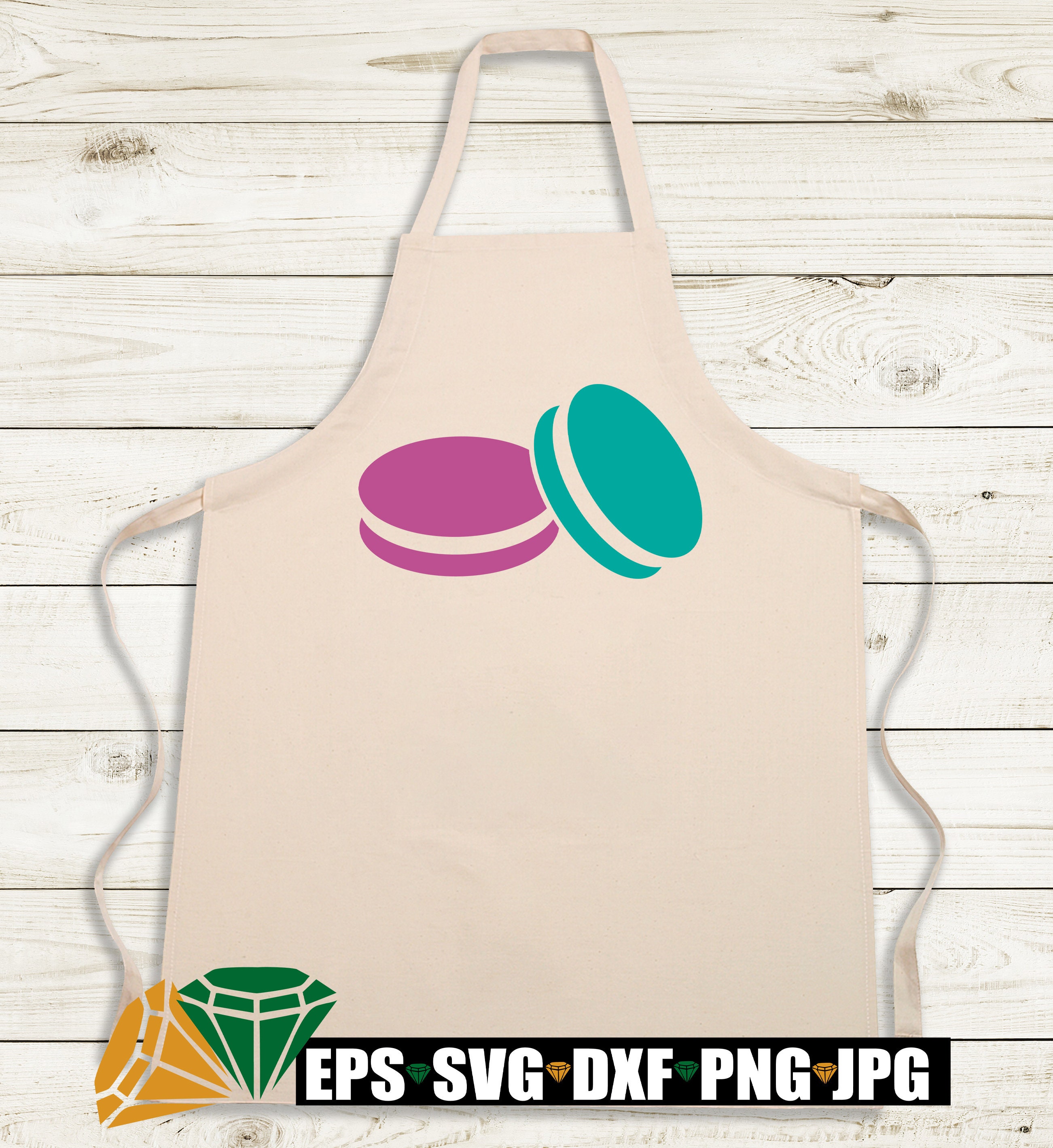 Macaron. Macaroon. Macaron Svg. French Pastries. French | Etsy