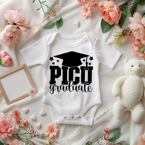 PICU Graduate, PICU Baby, Pediatrics Svg, Leaving PICU Svg, Cut File ...