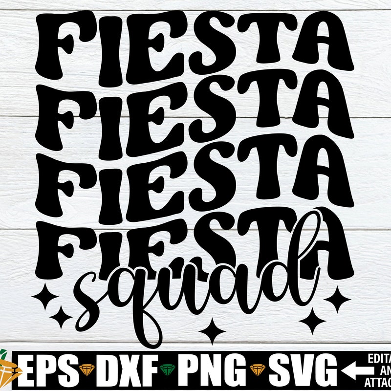 Fiesta Svg - Etsy
