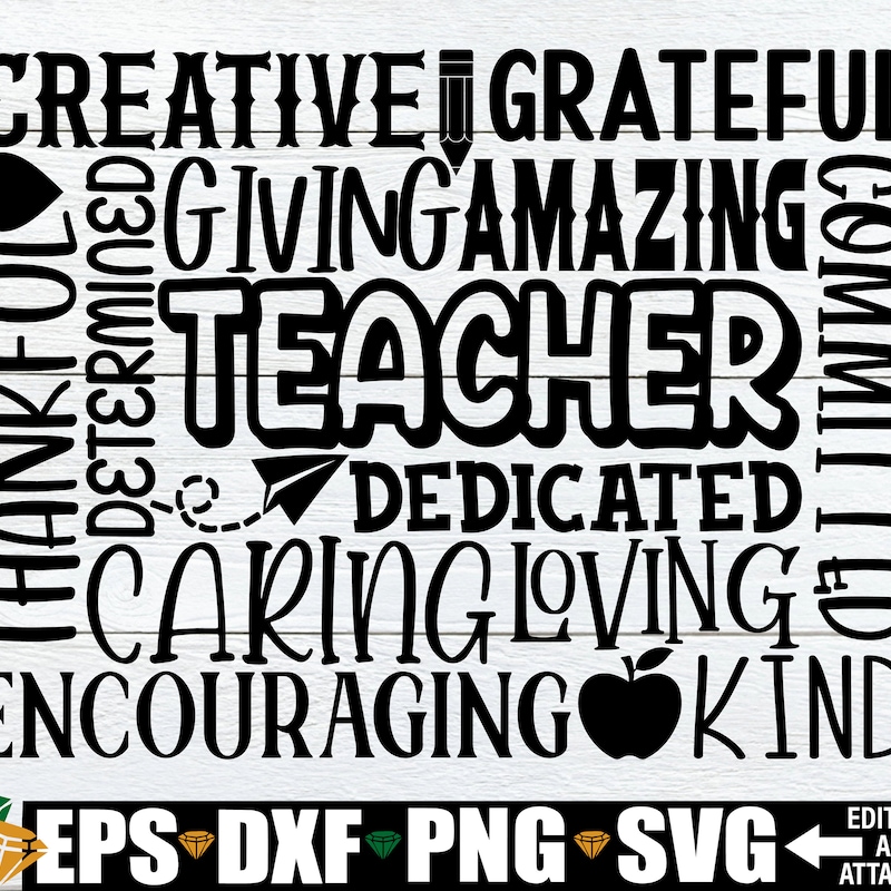 Teacher Subway Art - Etsy