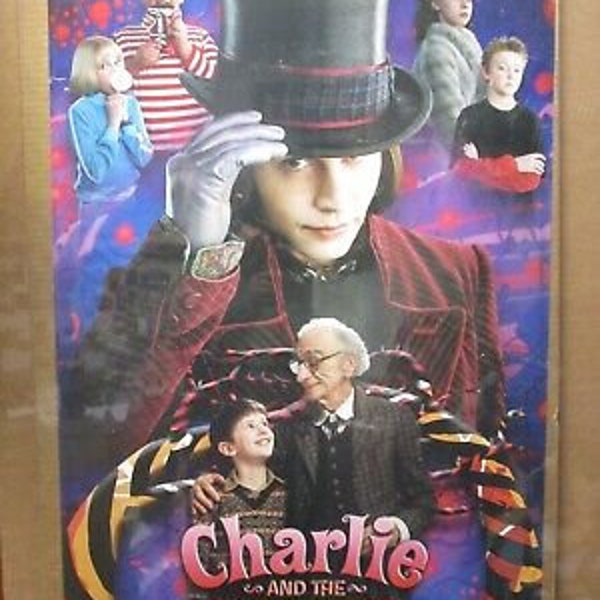Charlie and the Chocolate Factory Movie Poster - Etsy