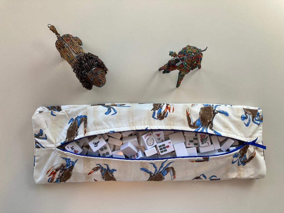 Mahjong Tile Storage Bag, Lined B048 - Etsy