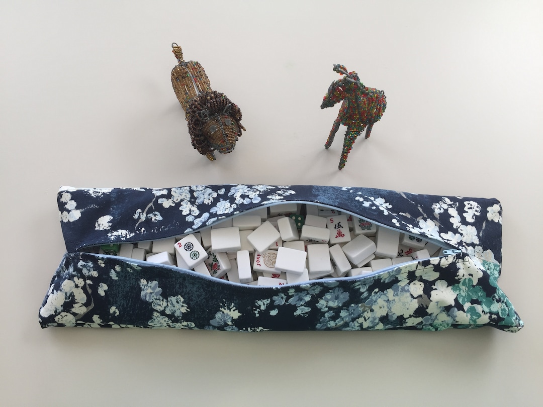 Mah Jong Tile Bag B006A Lined - Etsy