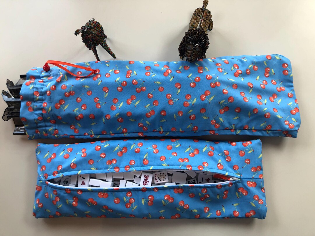 Mahjong Rack and Tile Storage Bag Set, Lined S107 - Etsy