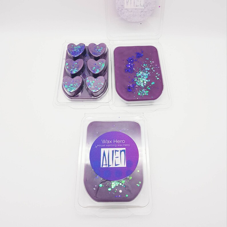 Wax Melts ALIEN Vegan Friendly Cruelty Free Purple Vapor Gel | Etsy