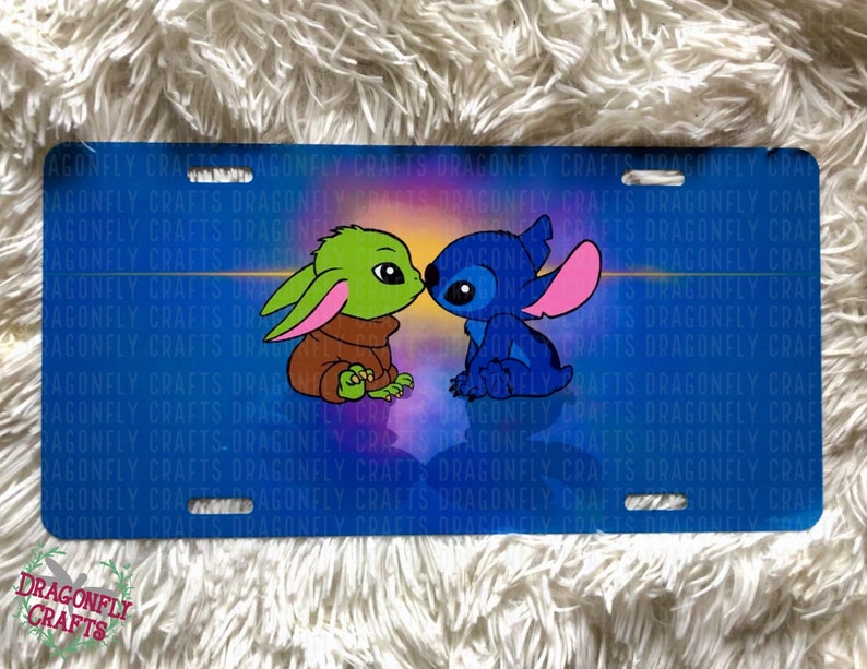 Galaxy Stitch License Plate Car License Plate Car Tag - Etsy