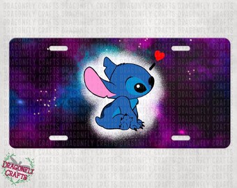 Stitch License Plate - Etsy