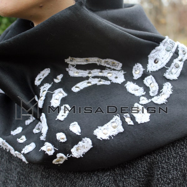 Skeleton Scarf - Etsy