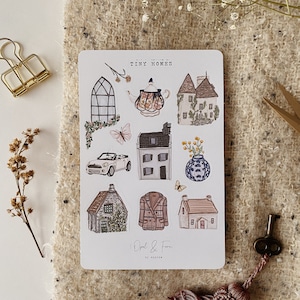 Tiny Homes Sticker Sheet - Etsy