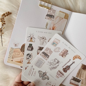 At Home, Art Studio Sticker Sheet - Etsy