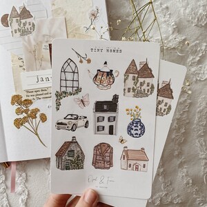 Tiny Homes Sticker Sheet - Etsy