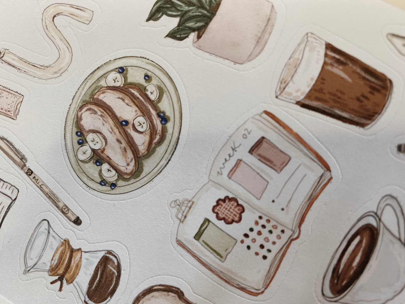 Easy Like Sunday Morning Sticker Sheet | Etsy