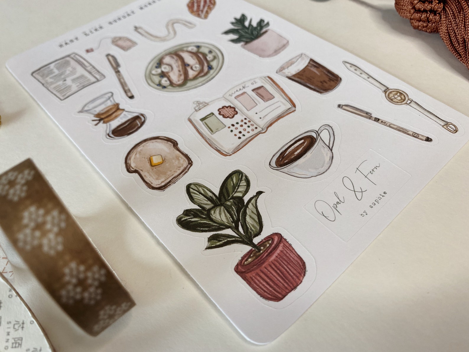 Easy Like Sunday Morning Sticker Sheet | Etsy