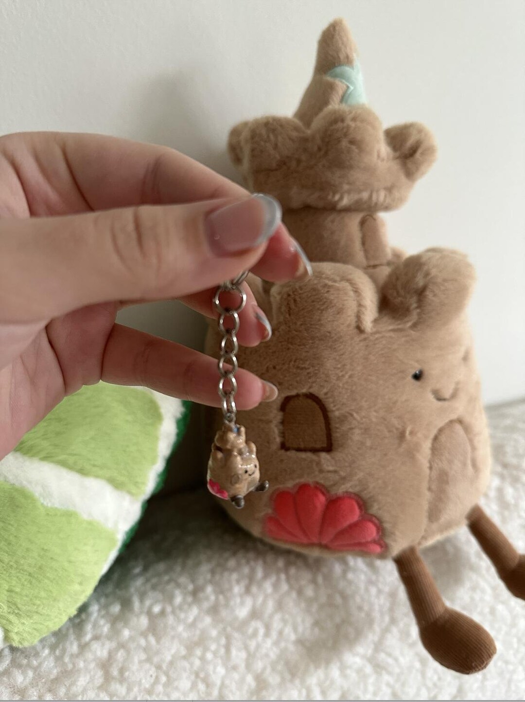 Custom Clay Keychain - Etsy