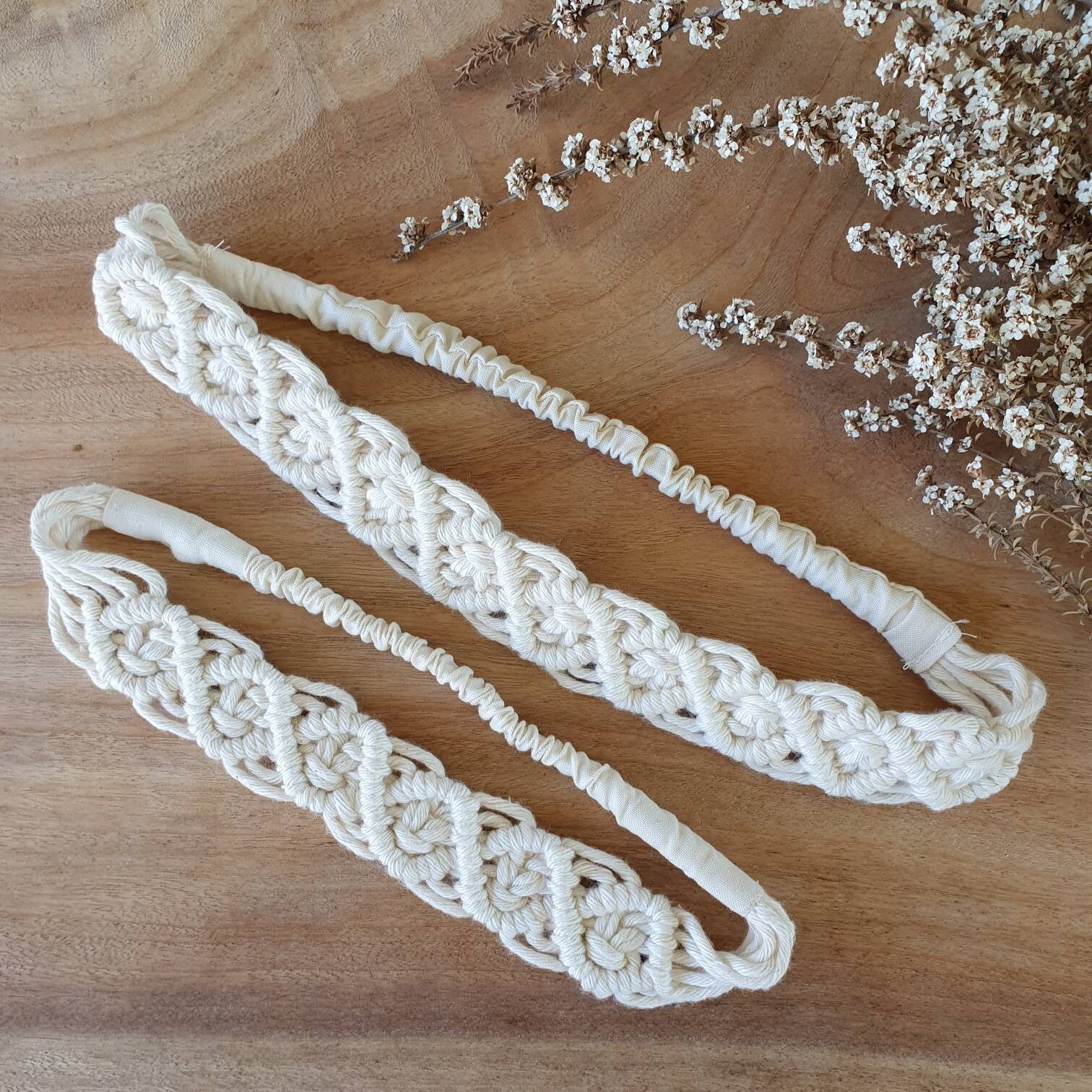 Hand-made Macrame Headband Headpiece Custom Made to Fit Head - Etsy UK