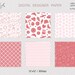 Happy Baking Digital Paper 12x12 Digital Paper in Pink and Purple ...