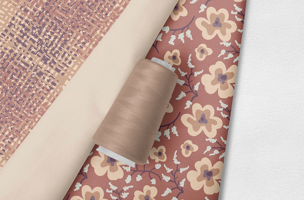 Boho Vector Digital Paper, Scrapbook Paper, Seamless Patterns, Digital ...