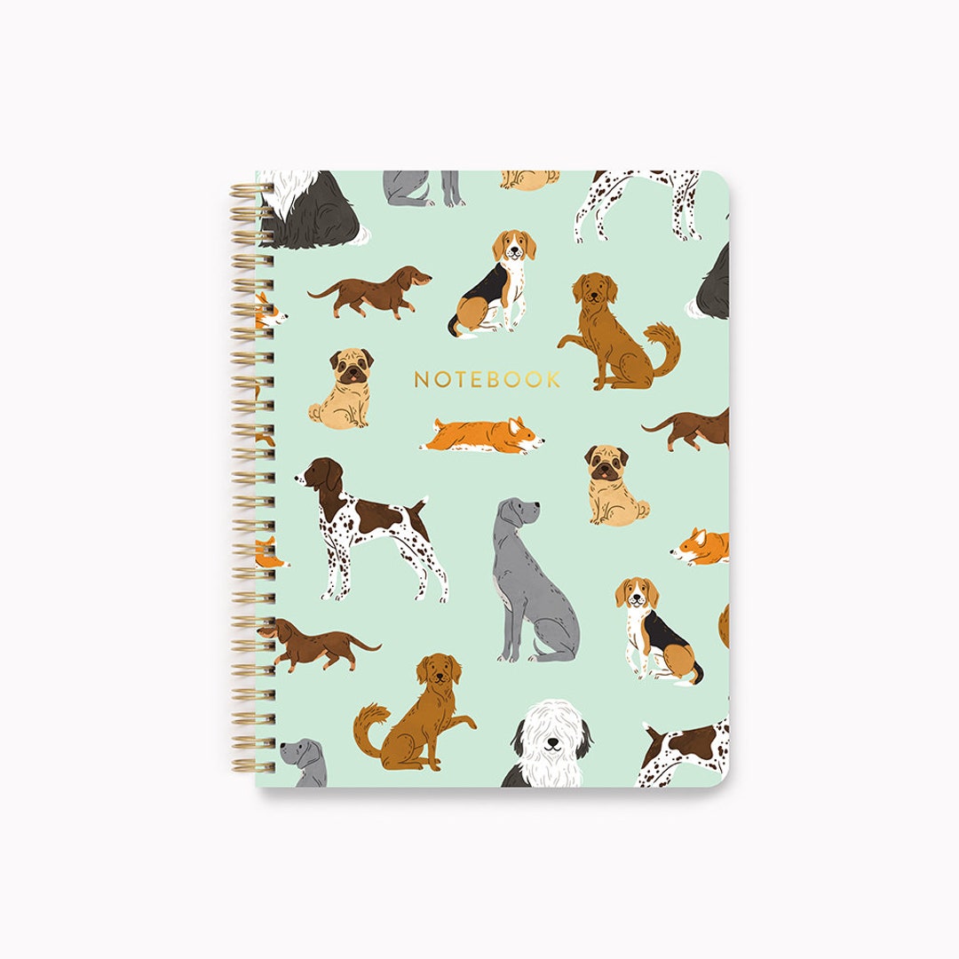 Dogs Spiral Notebook - Etsy