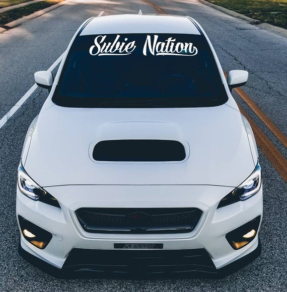 Subie Nation Window Banner 38x5 - Etsy