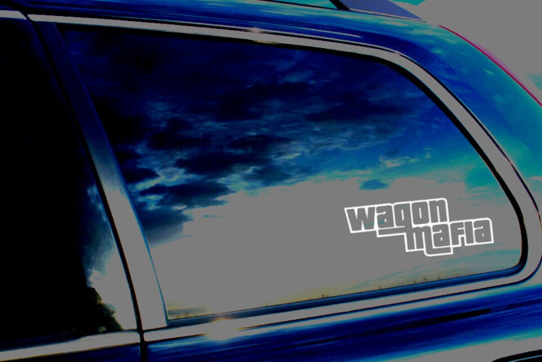 Wagon Mafia Car Decal - Etsy