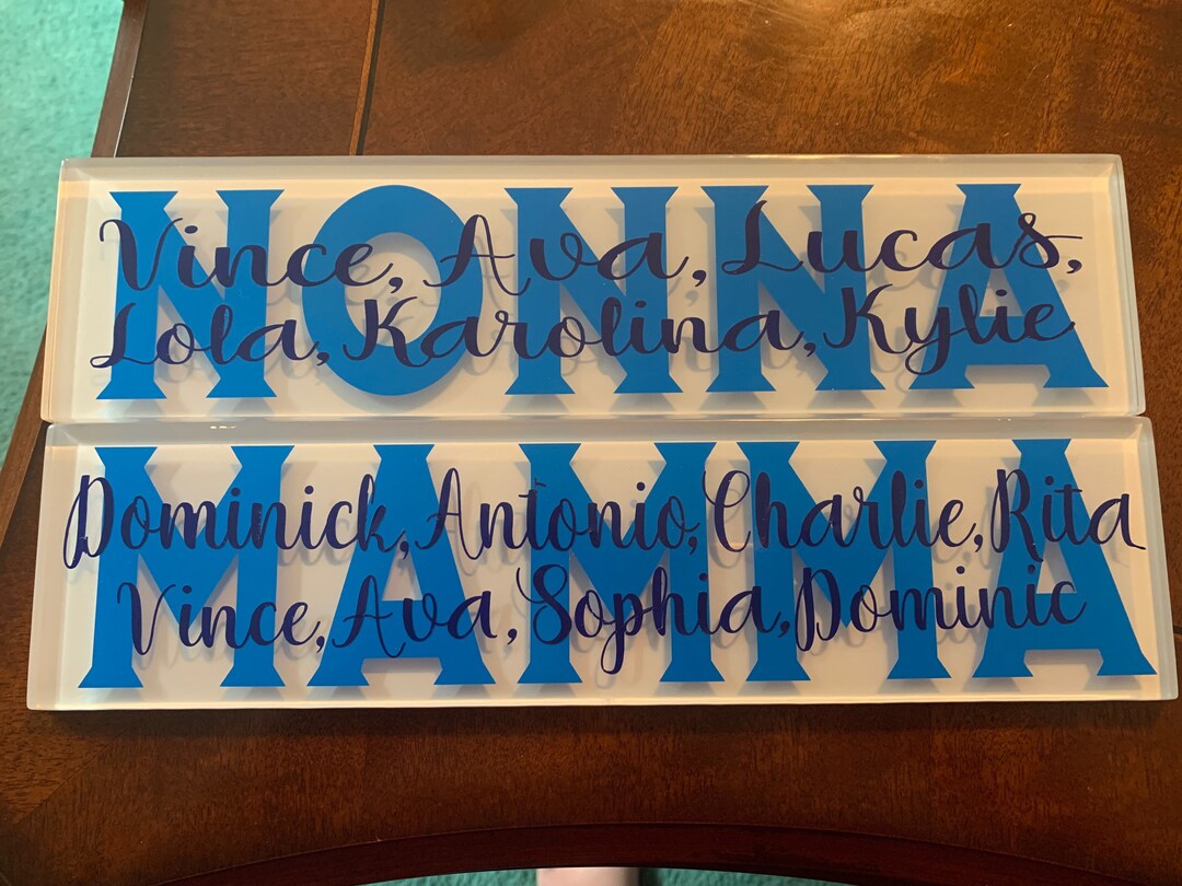 Beautiful Custom Name Tiles - Etsy