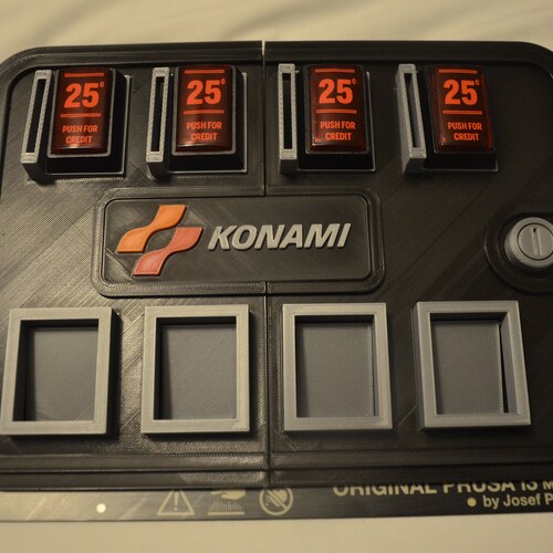 Arcade Coin Door 3D Printed | Etsy