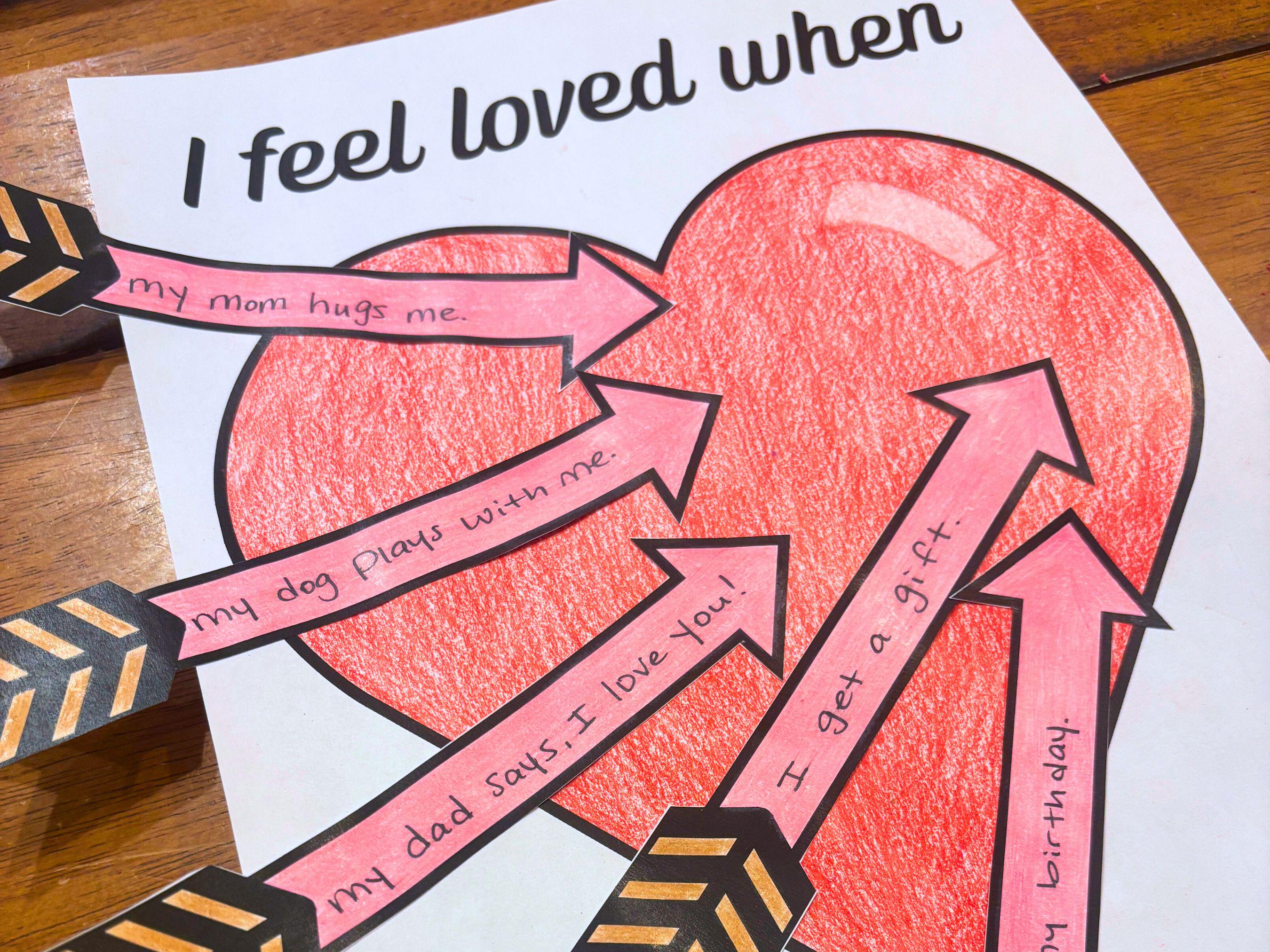 Valentine's Day Printable, Valentine's Day Crafts, February Printable ...